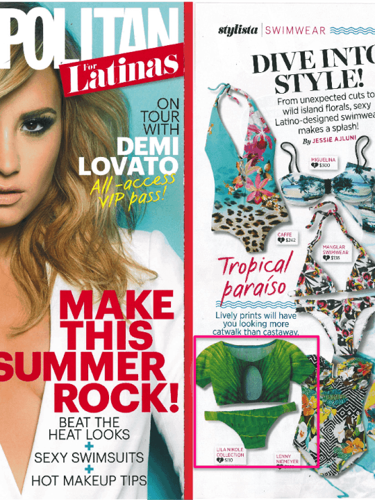 Lila Nikole ft in Cosmopolitian Magazine